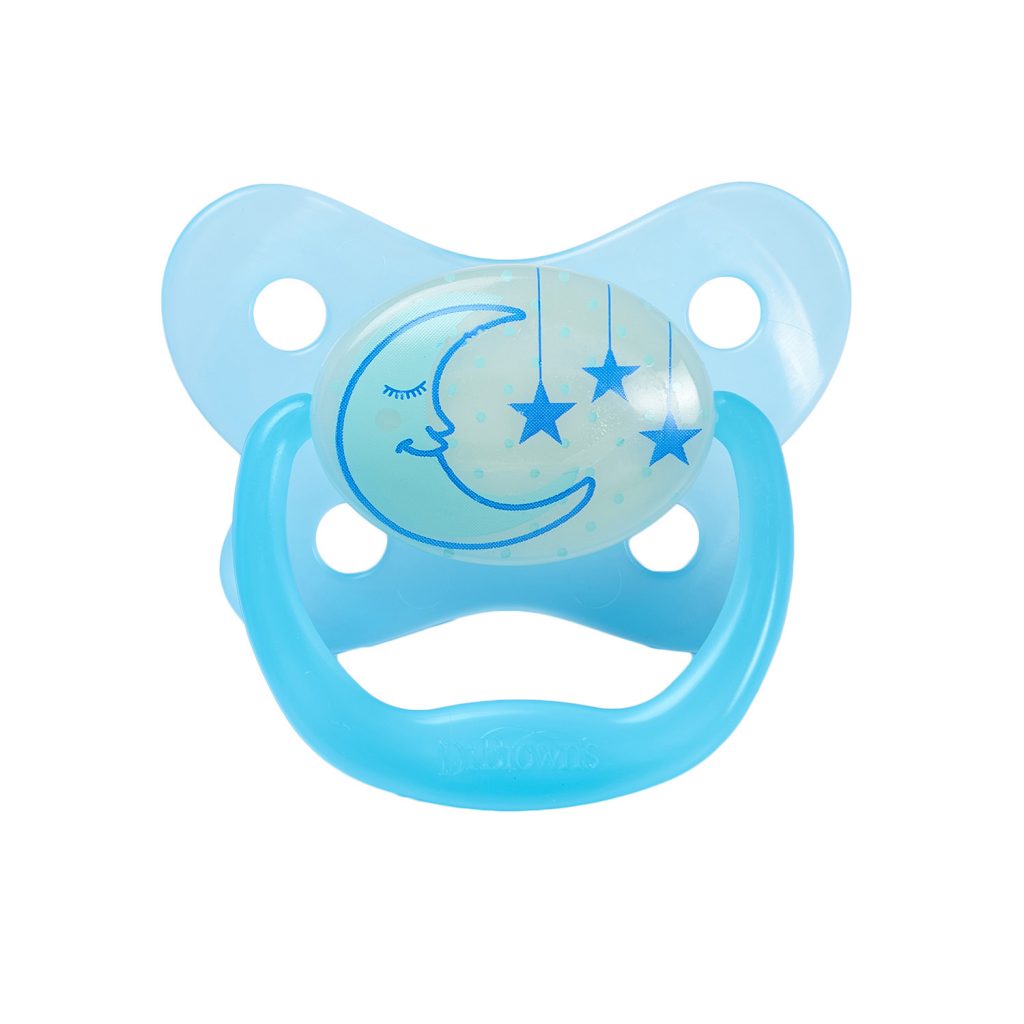 Chupón 6-12m Dr. Brown's Celeste
